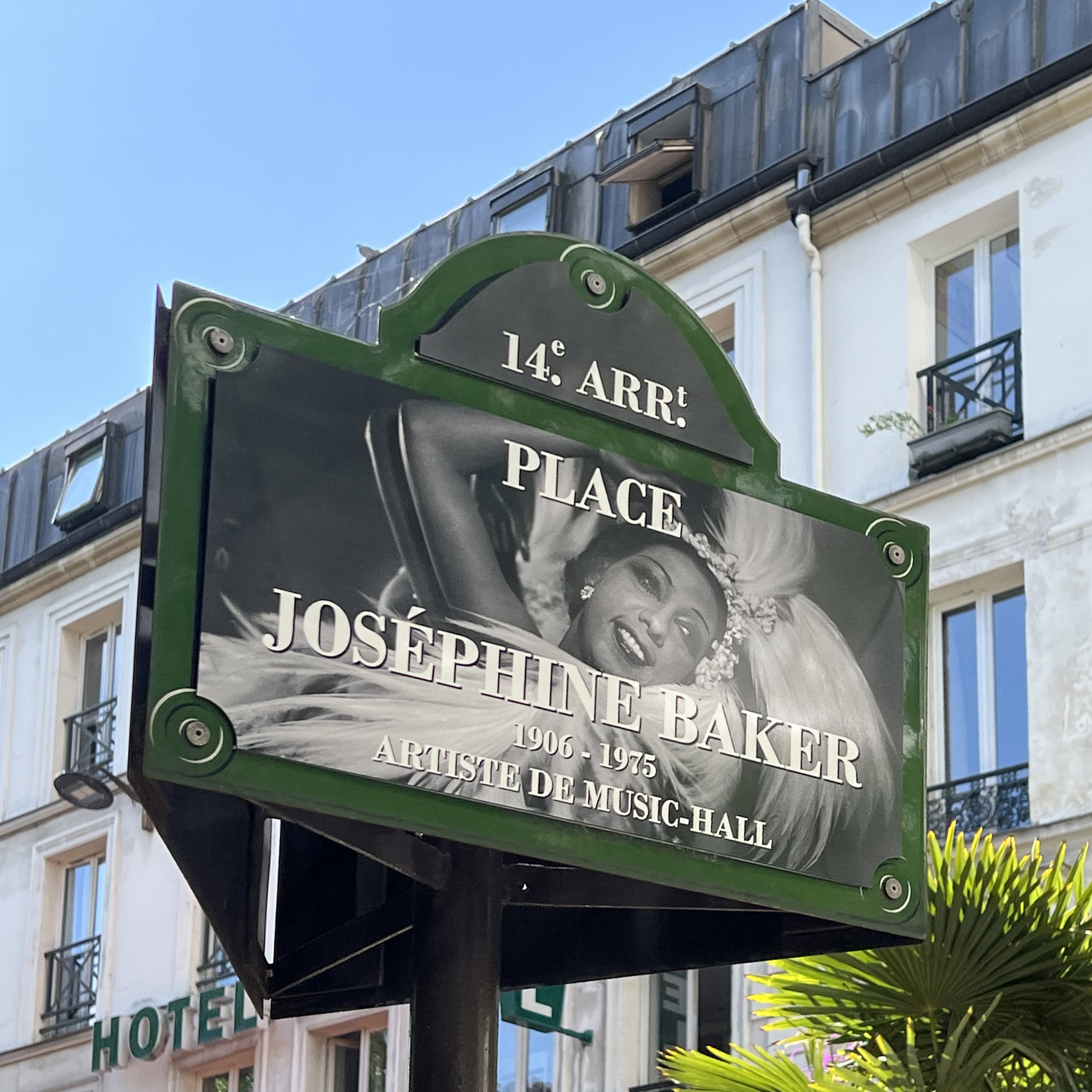 Entrée to Black Paris - Entrée to Black Paris Blog - New Signage Honors ...