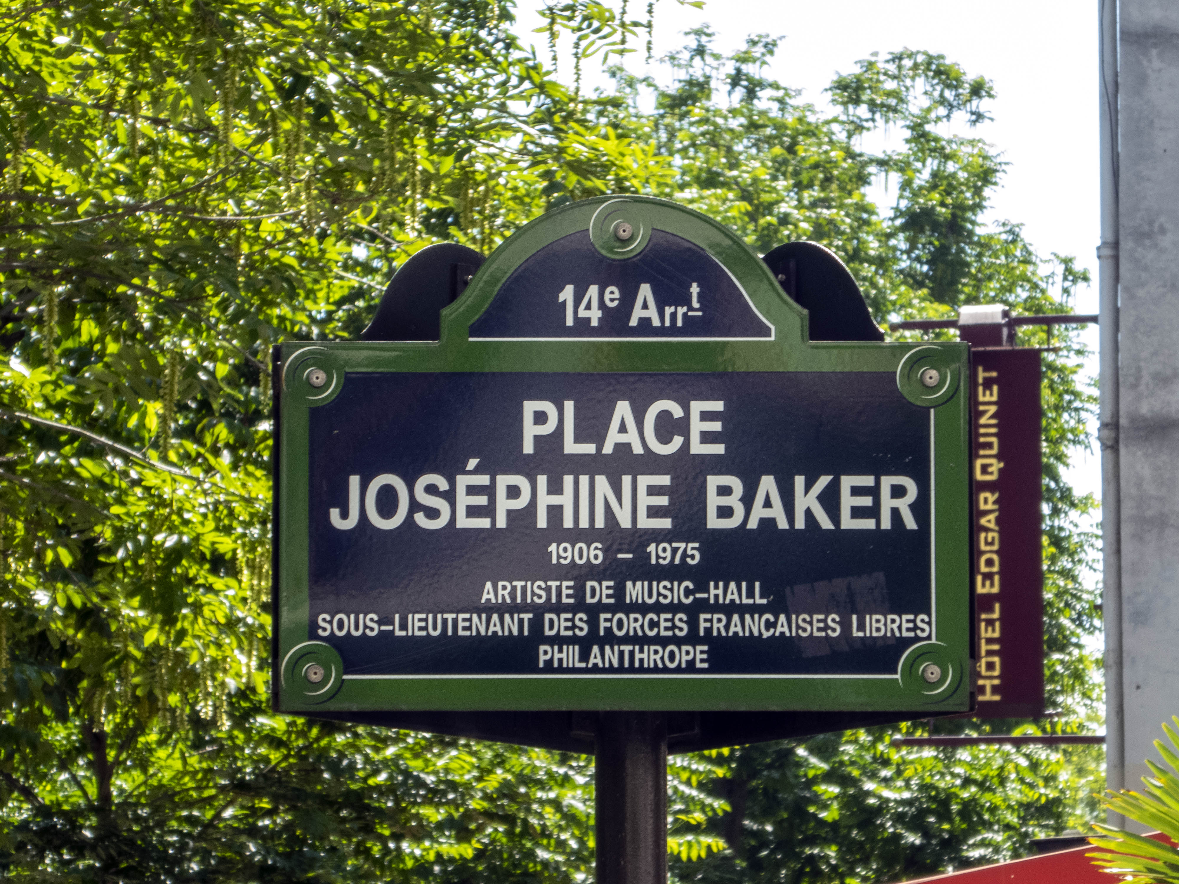 Entrée to Black Paris - Entrée to Black Paris Blog - New Signage Honors ...